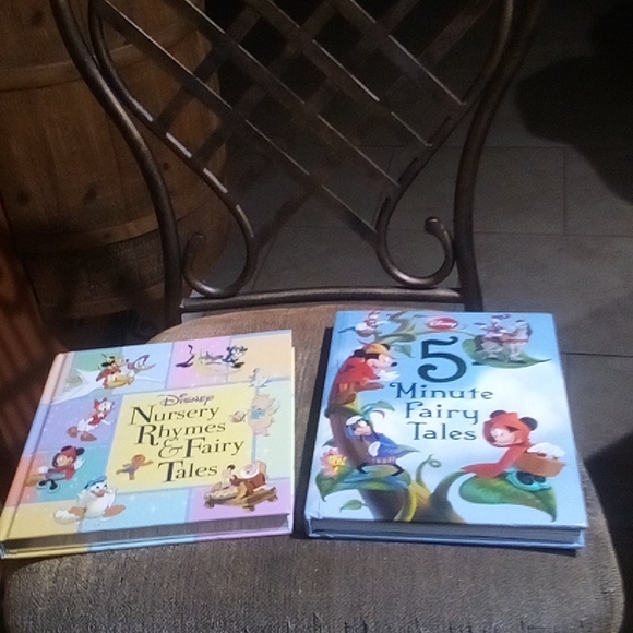 Disney | Toys | Lot 2 Disney Nursery Rhymes Fairy Tales 5 Minute Tales ...
